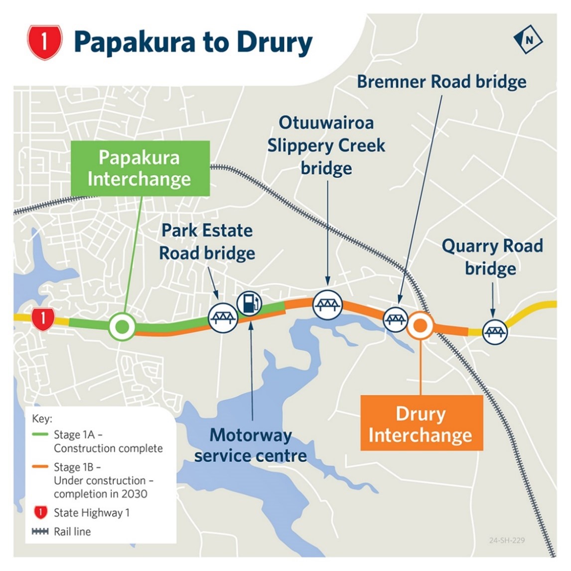 Construction to begin on next stage of Papakura to Drury | Beehive.govt.nz