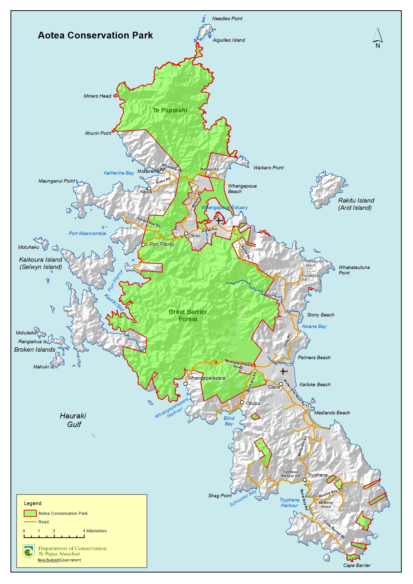 New Aotea Conservation Park approved | Beehive.govt.nz